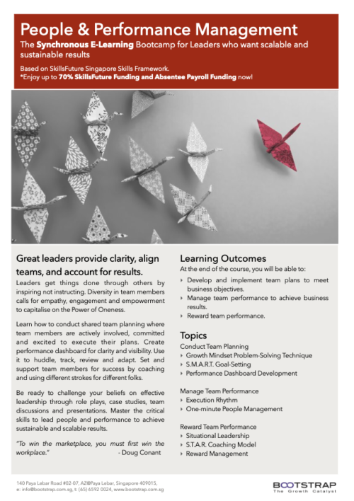 People and Performance Management - Bootstrap