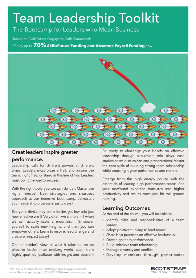 Team Leadership Toolkit - Bootstrap
